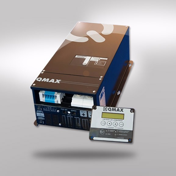 INVERSOR CARGADOR QMAX FC 1500W 12V - QM-1512FC-C SERSOLAR